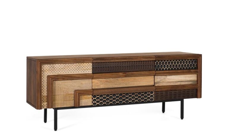 Aiko - Mueble TV de 140 cm con 2P/3C - Munduk home